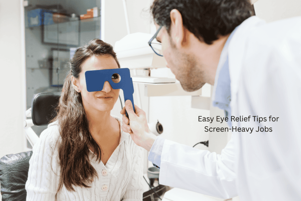 Easy Eye Relief Tips for Screen-Heavy Jobs - Online Business School