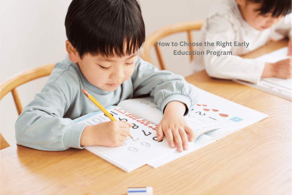 How to Choose the Right Early Education Program: A Parent’s Guide - Online Business School
